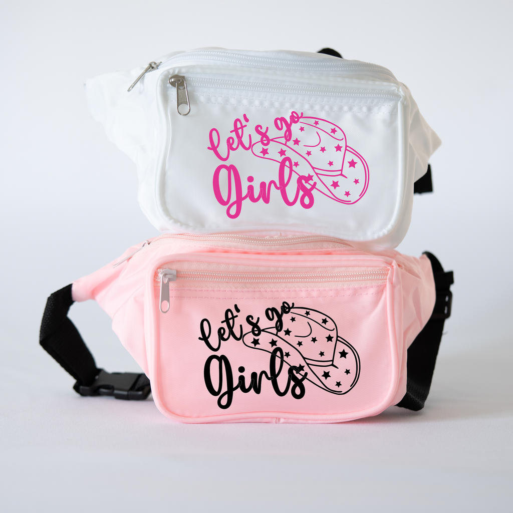 Let's Go Girls! Disco Cowgirl Bachelorette Party Fanny Packs – Luck Ten